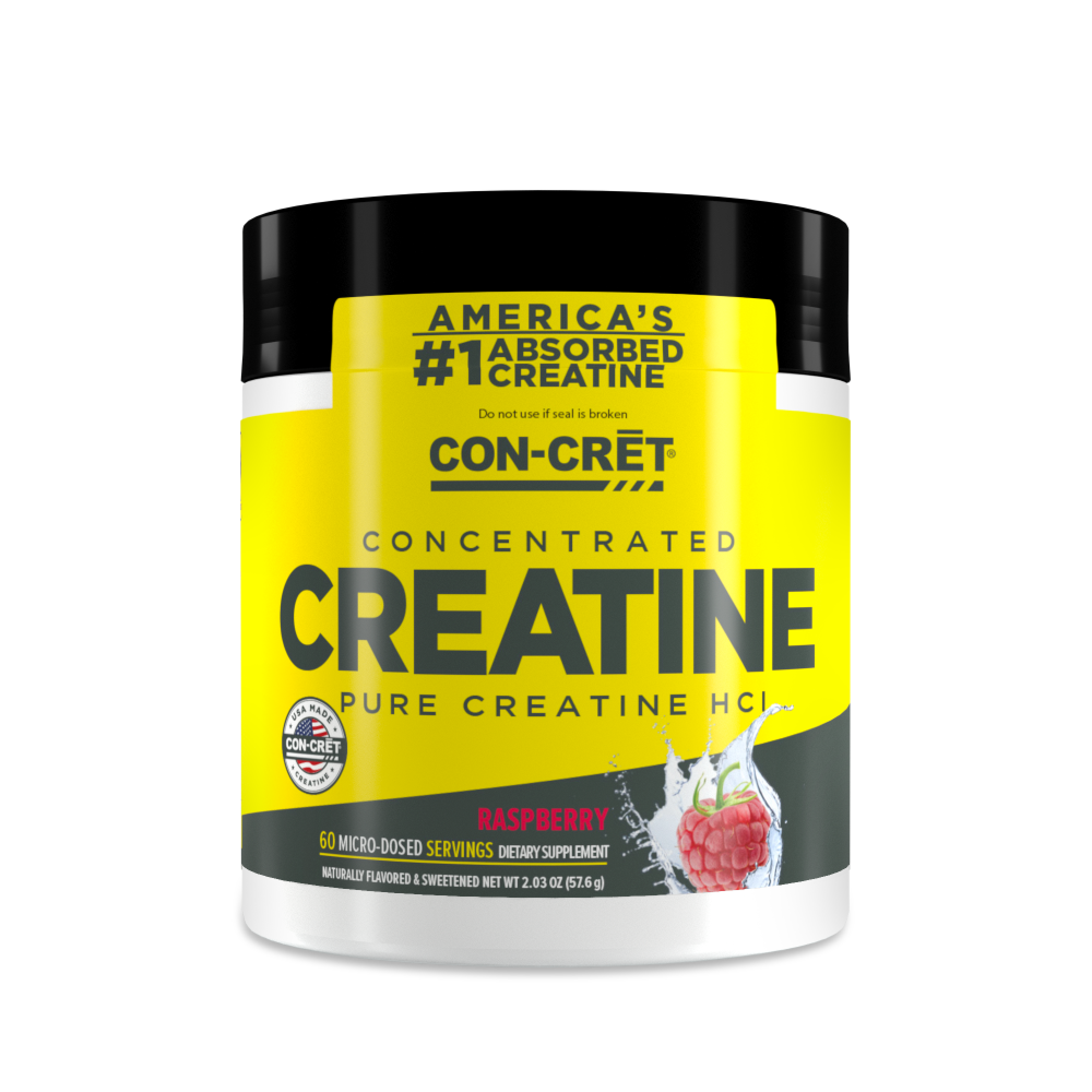 ProMera Sports Con-Cret Powder Raspberry - 64 Servings by Con-Cret ...