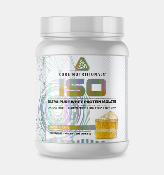 Core Nutritionals ISO Vanilla Cake - 2 Lb