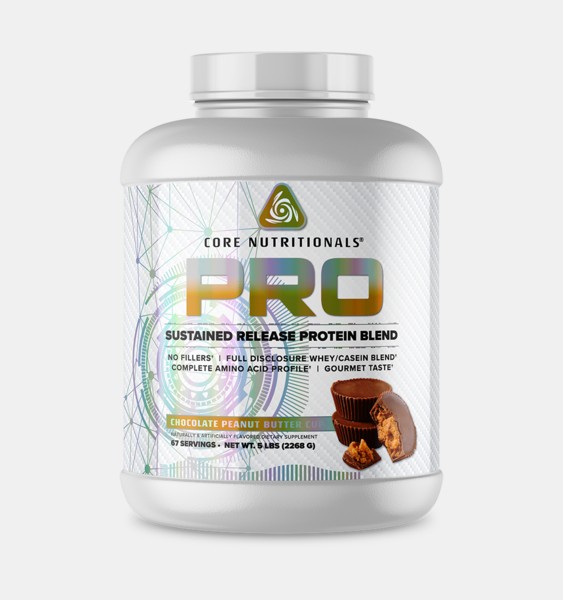 Core Nutritionals PRO Sustained Release Protein Blend Chocolate Peanut ...