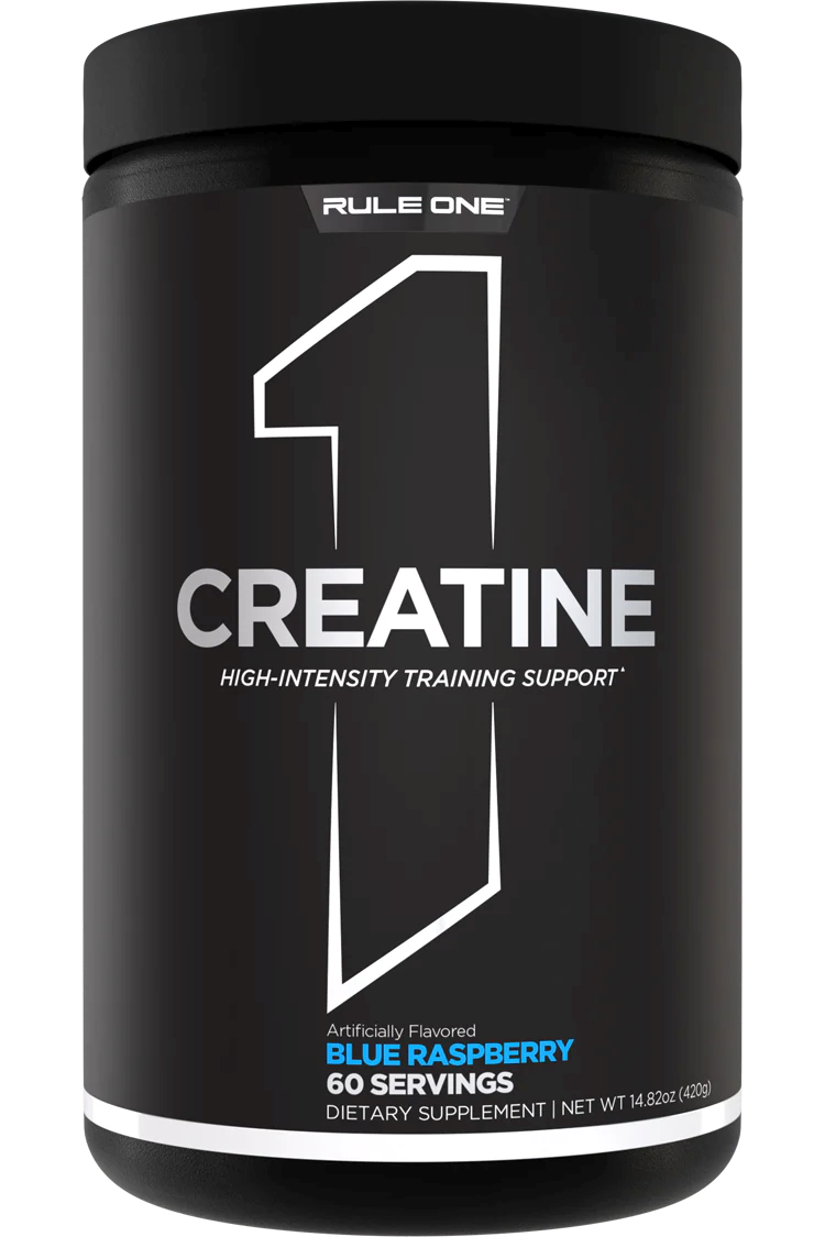 Rule 1 Creatine Blue Raspberry - 60 Servings