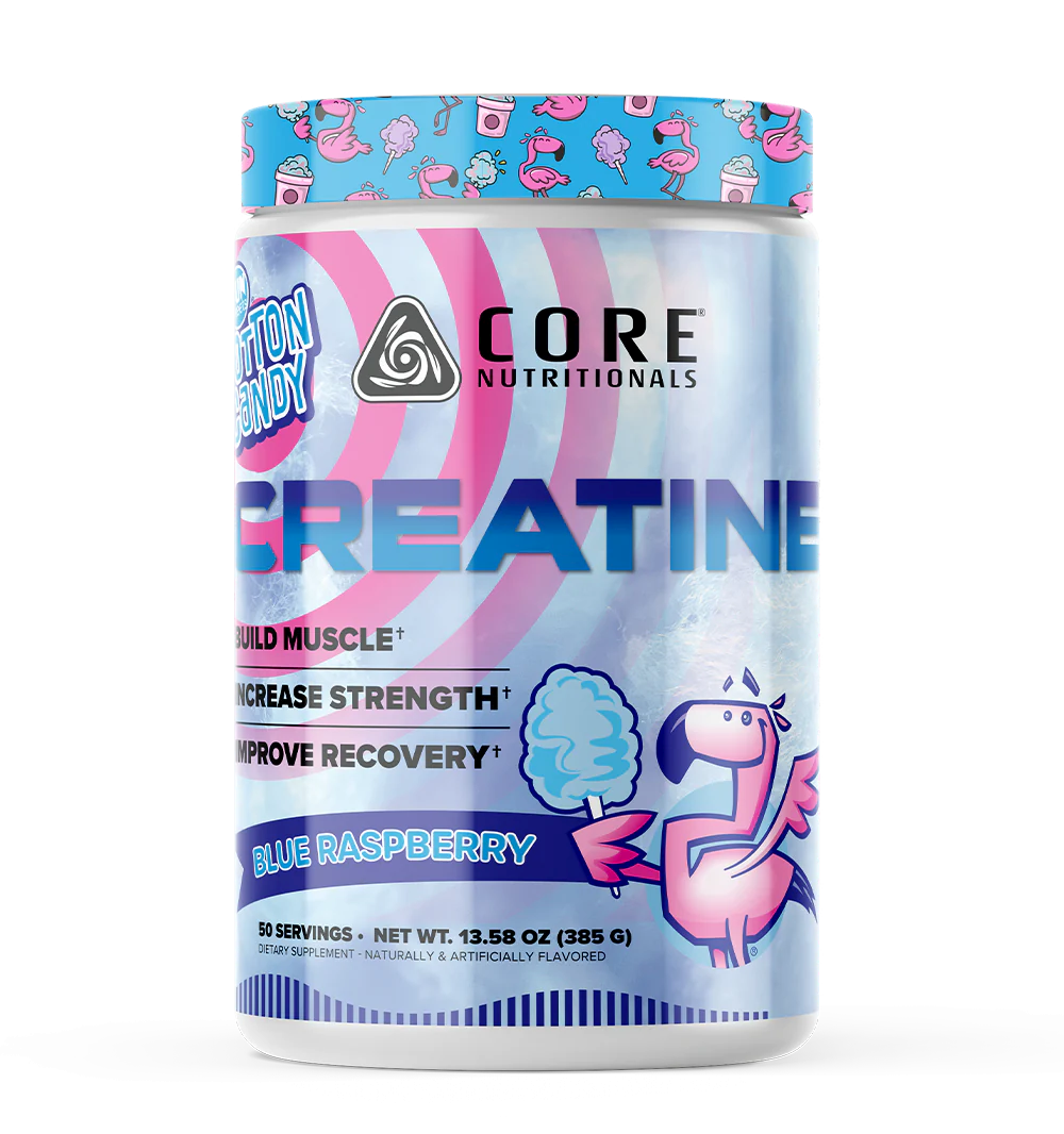 Core Nutrionals Creatine Fun Sweets Blue Raspberry - 50 Servings by ...