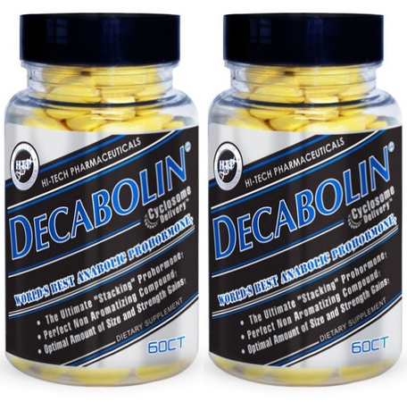 Hi Tech Pharmaceuticals Decabolin - 2 x 60 Tab Btls TWINPACK
