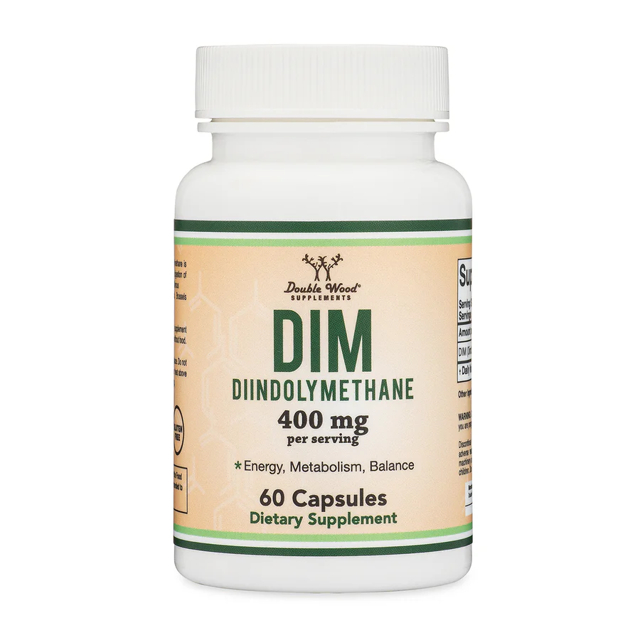 Double Wood Supplements DIM (Diindolylmethane) 200 Mg - 60 Capsules