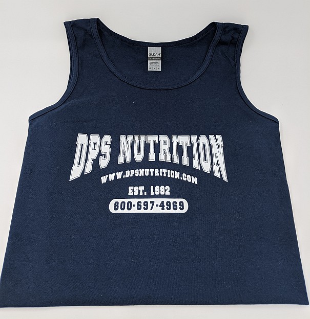 Dps Nutrition Tank Top Navy Blue - XXL