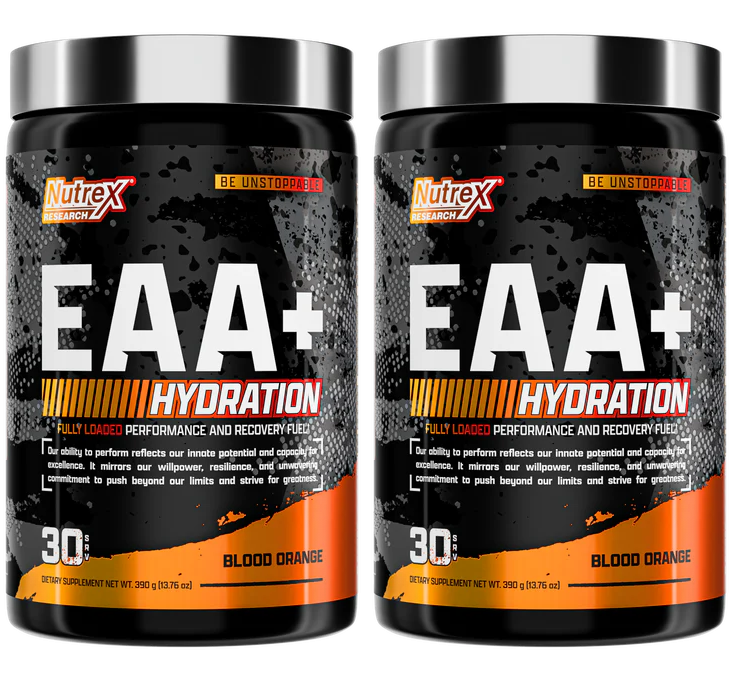 Nutrex EAA+ Hydration Apple Pear - 2 x 30 Serving Bottles TWINPACK