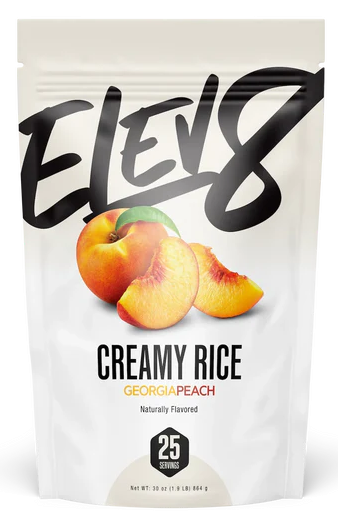 Elev8 Creamy Rice Georgia Peach - 25 Servings by Elev8 Foods Creamy Rice