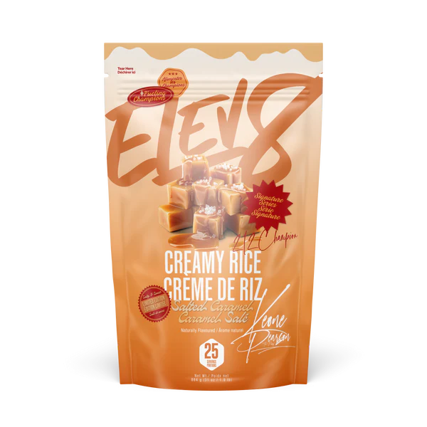 Elev8 Creamy Rice Salted Caramel - 25 Servings by Elev8 Foods Creamy Rice