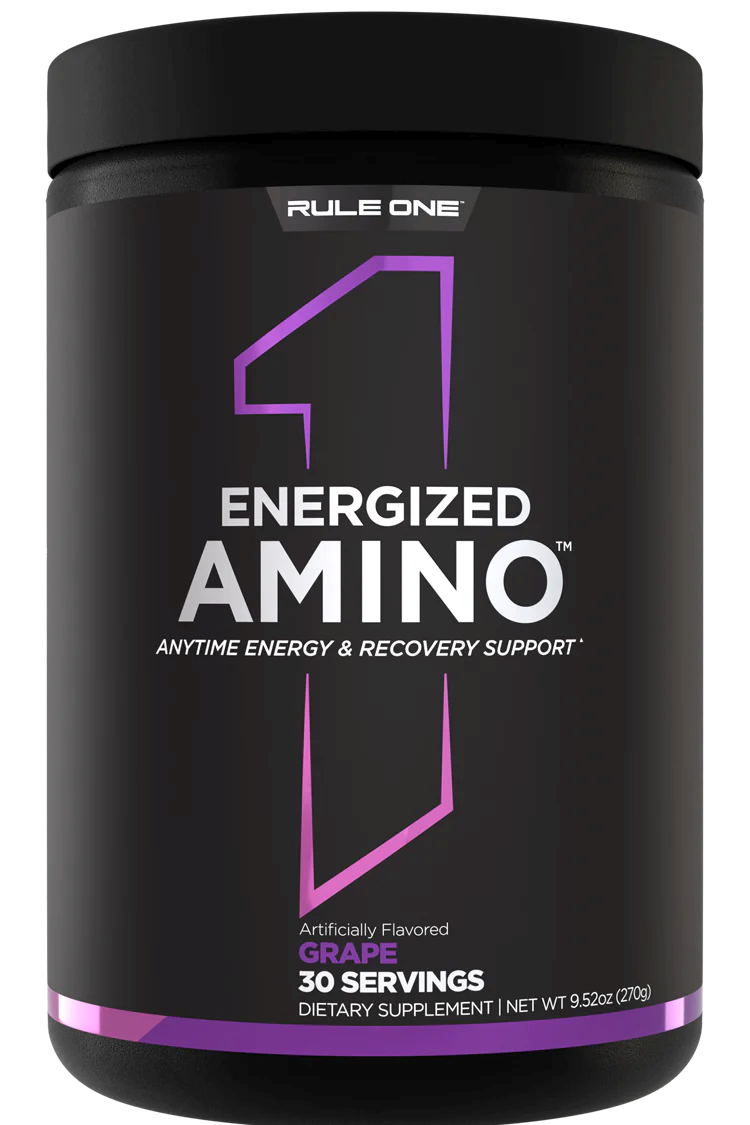 Rule1 Energized Amino Grape - 30 Servings by Rule 1
