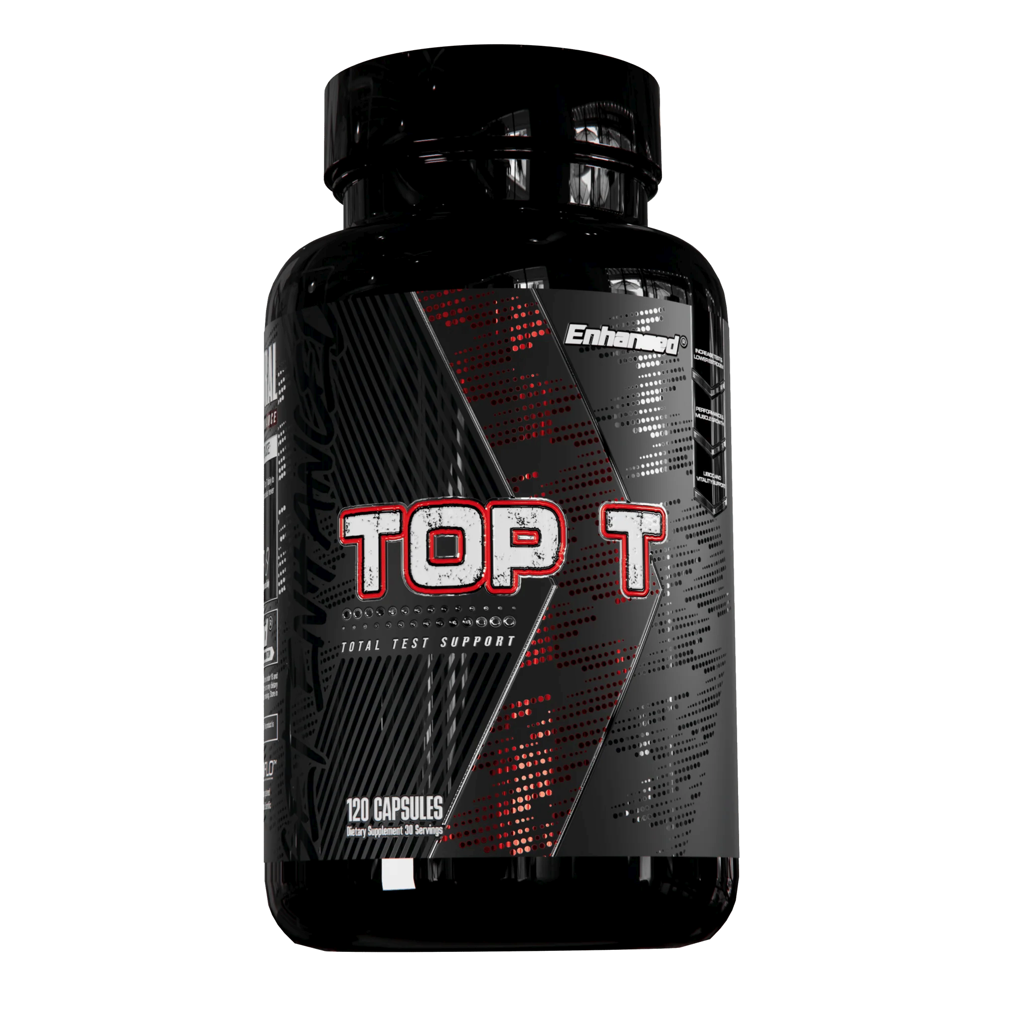 Enhanced TOP T Testosterone Booster - 120 Cap by Enhanced Labs