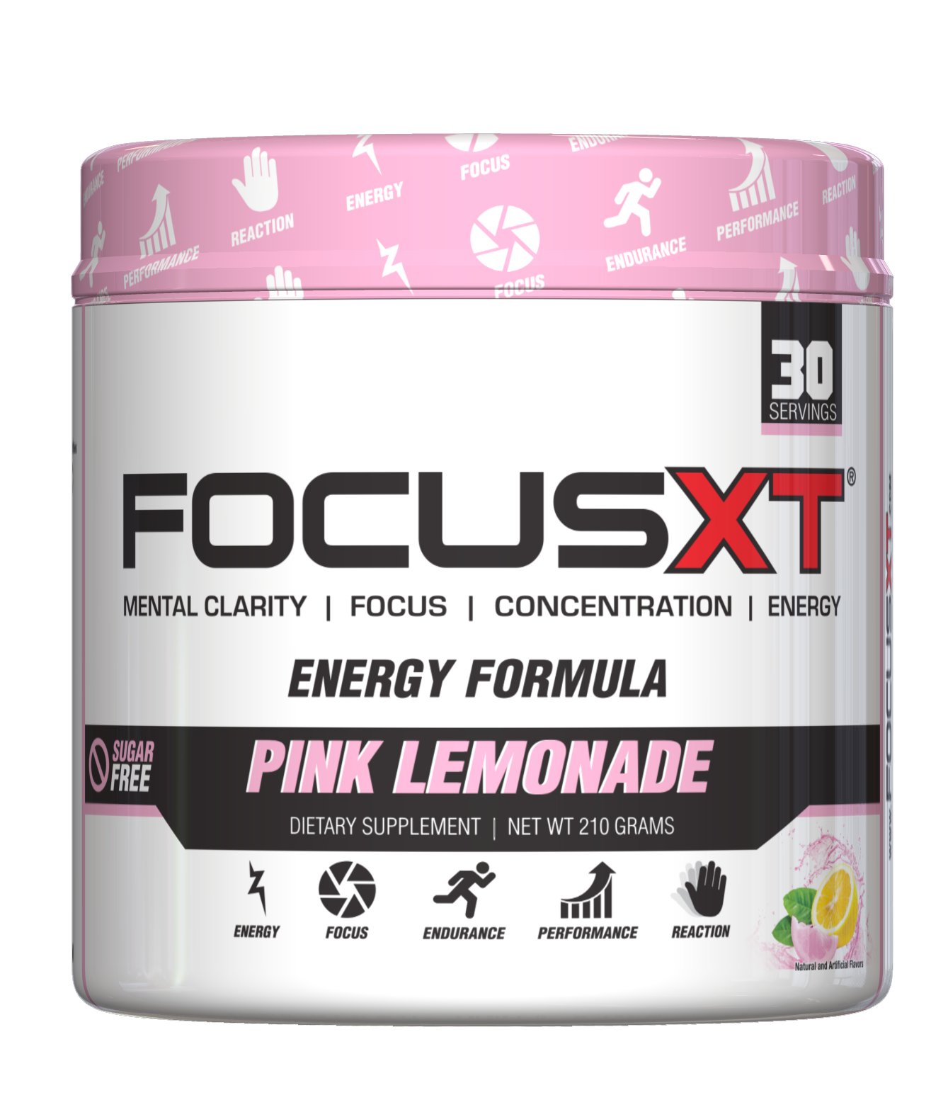 SNS Serious Nutrition Solutions Focus XT Pink Lemonade - 30 Servings