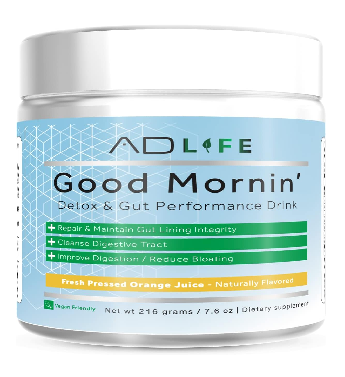 Project AD Good Mornin - Detox And Gut Performance Drink - 24 Servings