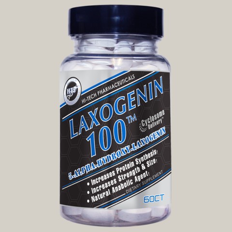 Hi Tech Pharmaceuticals Laxogenin 100 - 60 Tablets