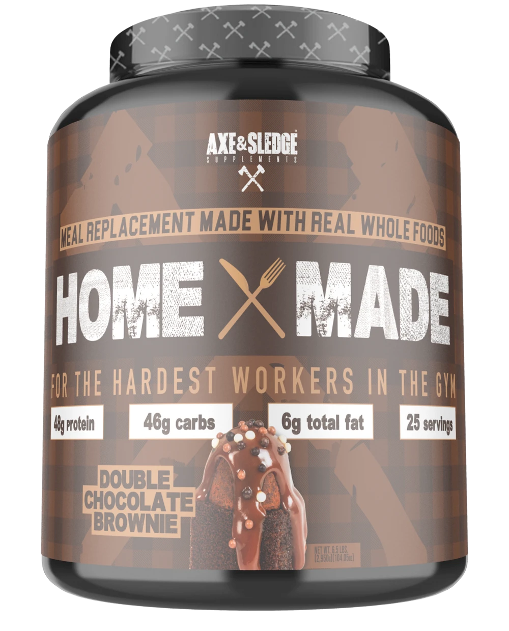 Axe & Sledge Home Made Whole Foods Meal Replacement Double Chocolate ...