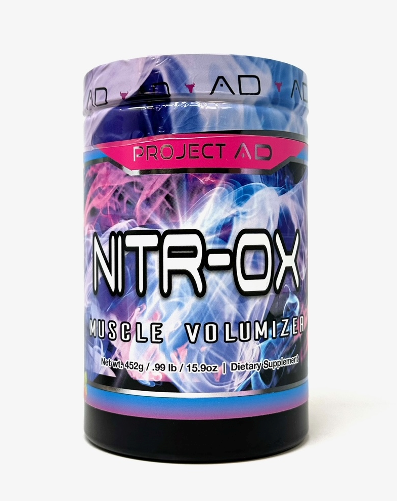 Project AD Nitr-OX - Pump Formula Strawberry Bubblegum - 20 Servings ...