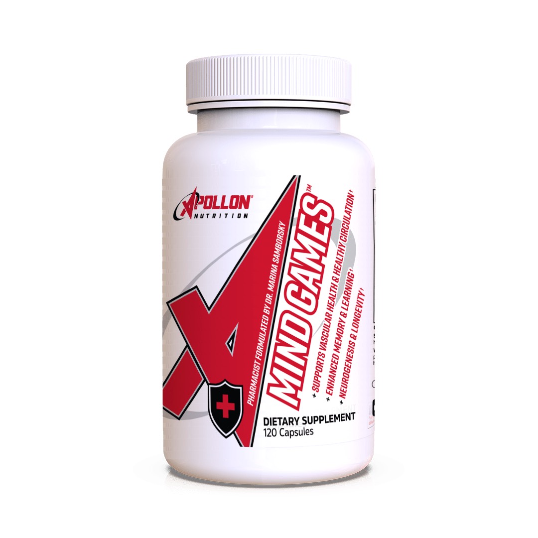 Apollon Nutrition Mind Games - 120 Capsules *New Formula