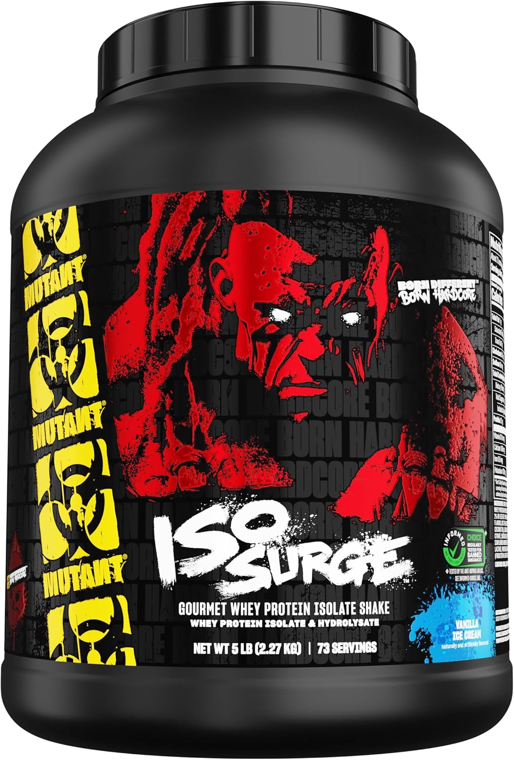 Mutant ISO Surge Whey Isolate Protein Vanilla Ice Cream - 5 Lb