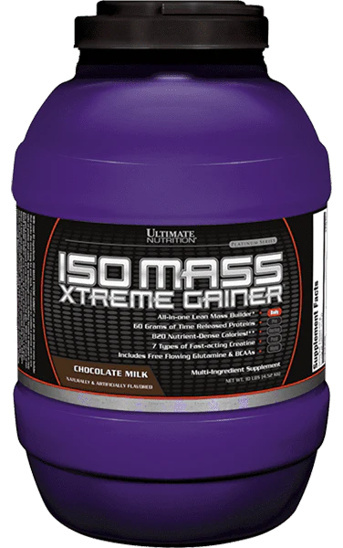 Ultimate Nutrition Iso Mass Xtreme Gainer Chocolate Milk 1011 Lb
