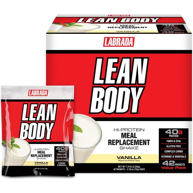 Labrada Lean Body Packs Vanilla - 42 Pack by Labrada Nutrition