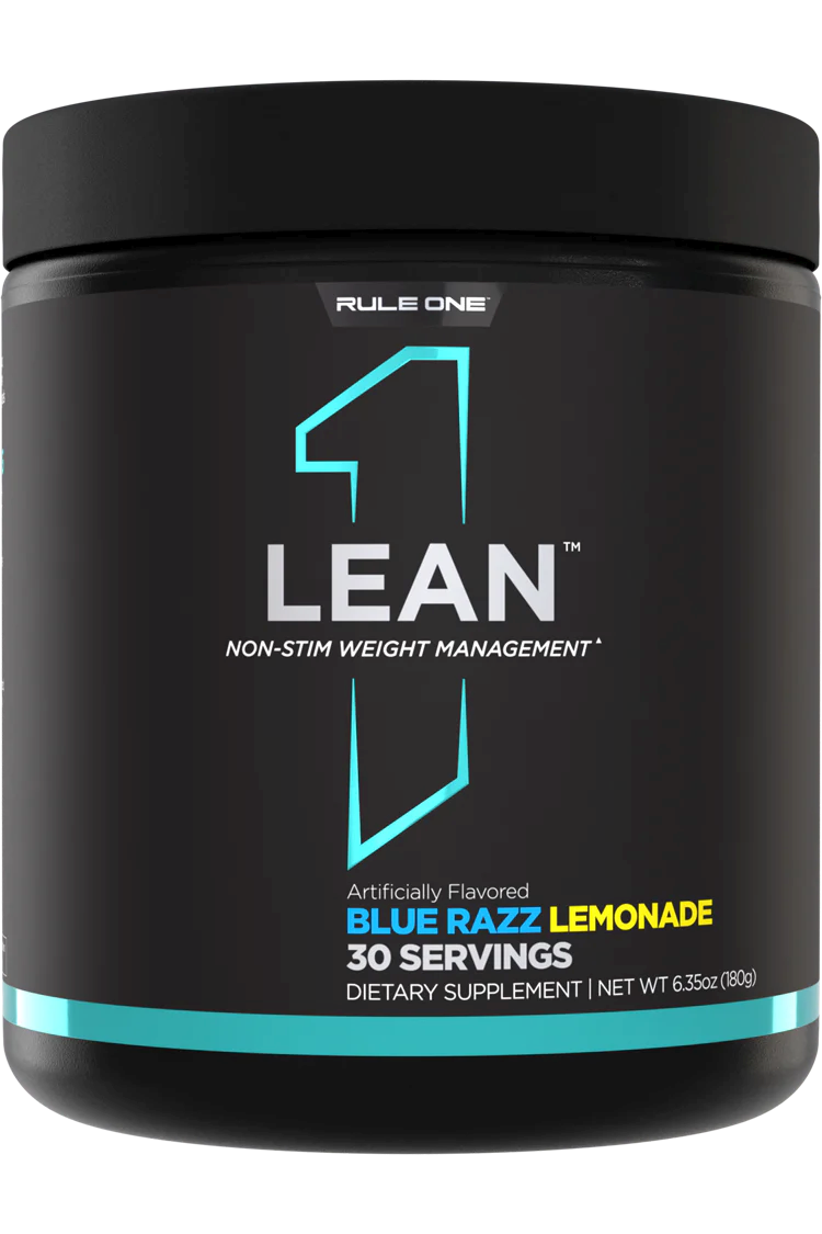 Rule 1 LEAN Blue Razz Lemonade - 30 Servings