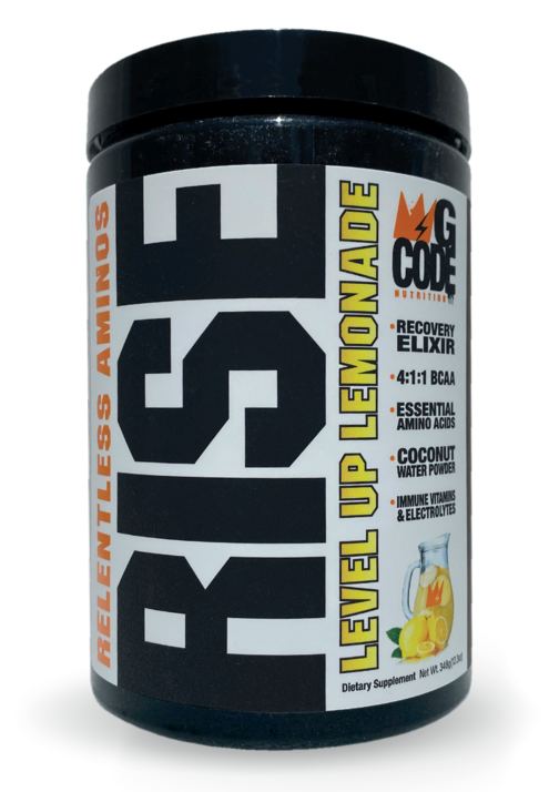 G Code RISE Relentless Aminos Level Up Lemonade - 30 Servings by GCode ...