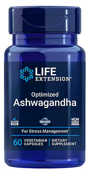 Life Extension Optimized Ashwagandha - 60 Cap