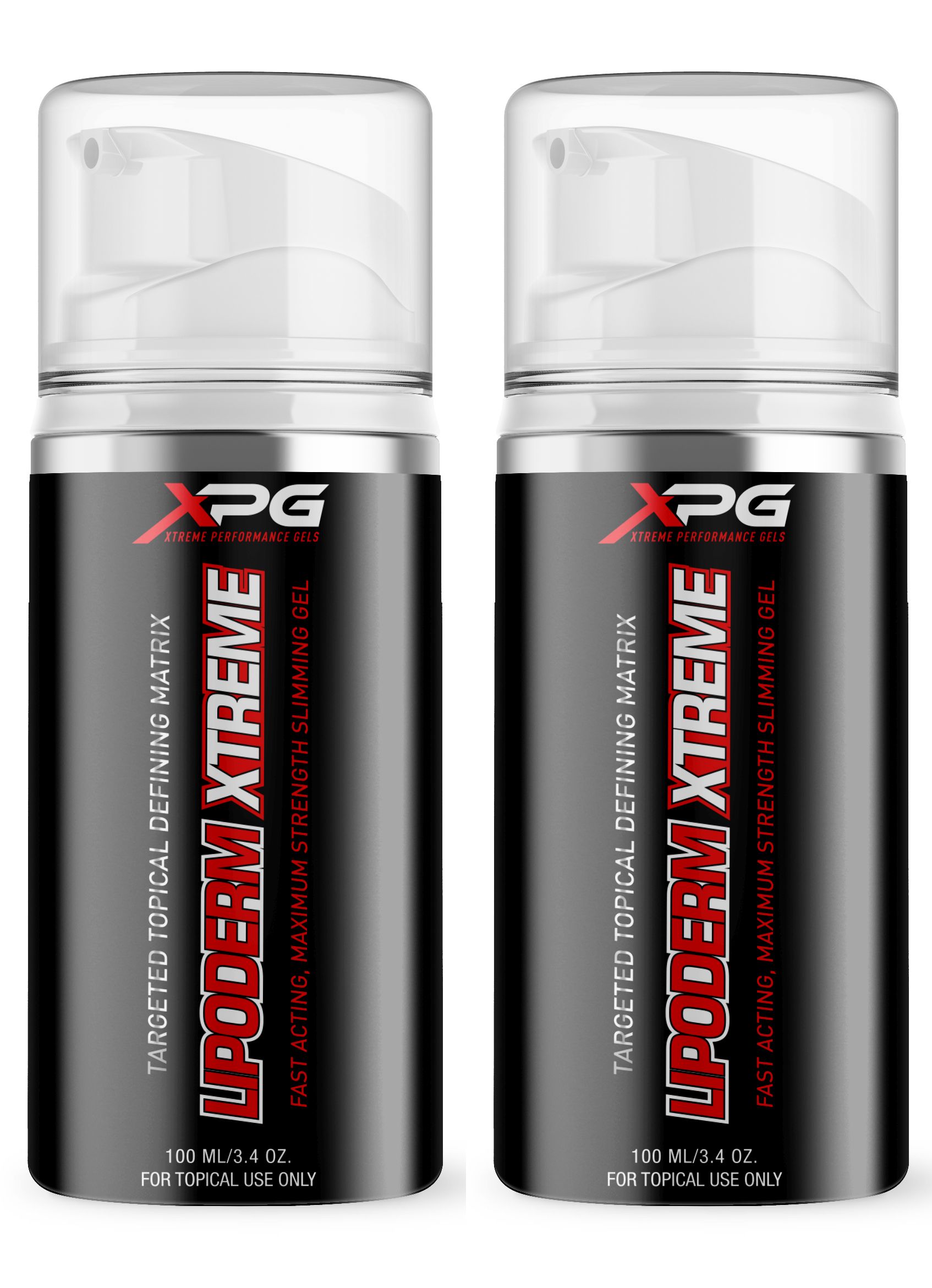 XPG Xtreme Performance Gels Lipoderm Xtreme - 2 x 100 ML Btls TWINPACK