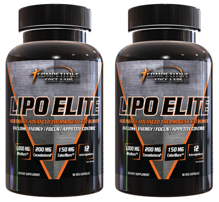 Competitive Edge Labs Lipo Elite - 2 x 90 Cap Btls TWINPACK by ...