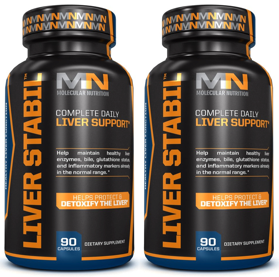 Molecular Nutrition Liver Stabil - 2 x 90 Cap Btls TWINPACK