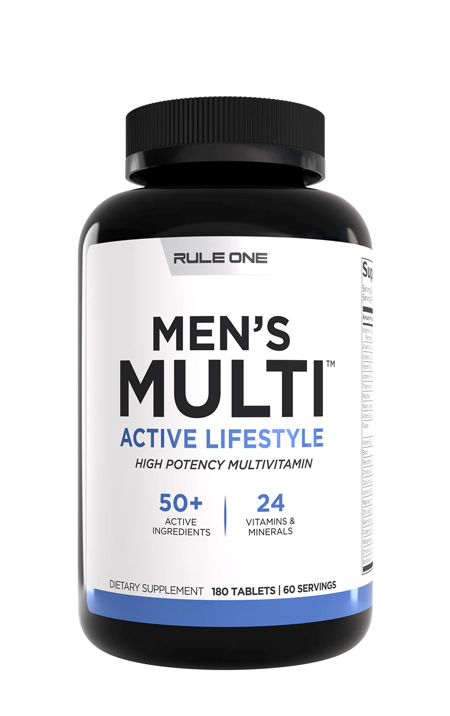 Rule1 Men's Train Daily MultiVitamin - 180 Tablets by Rule 1