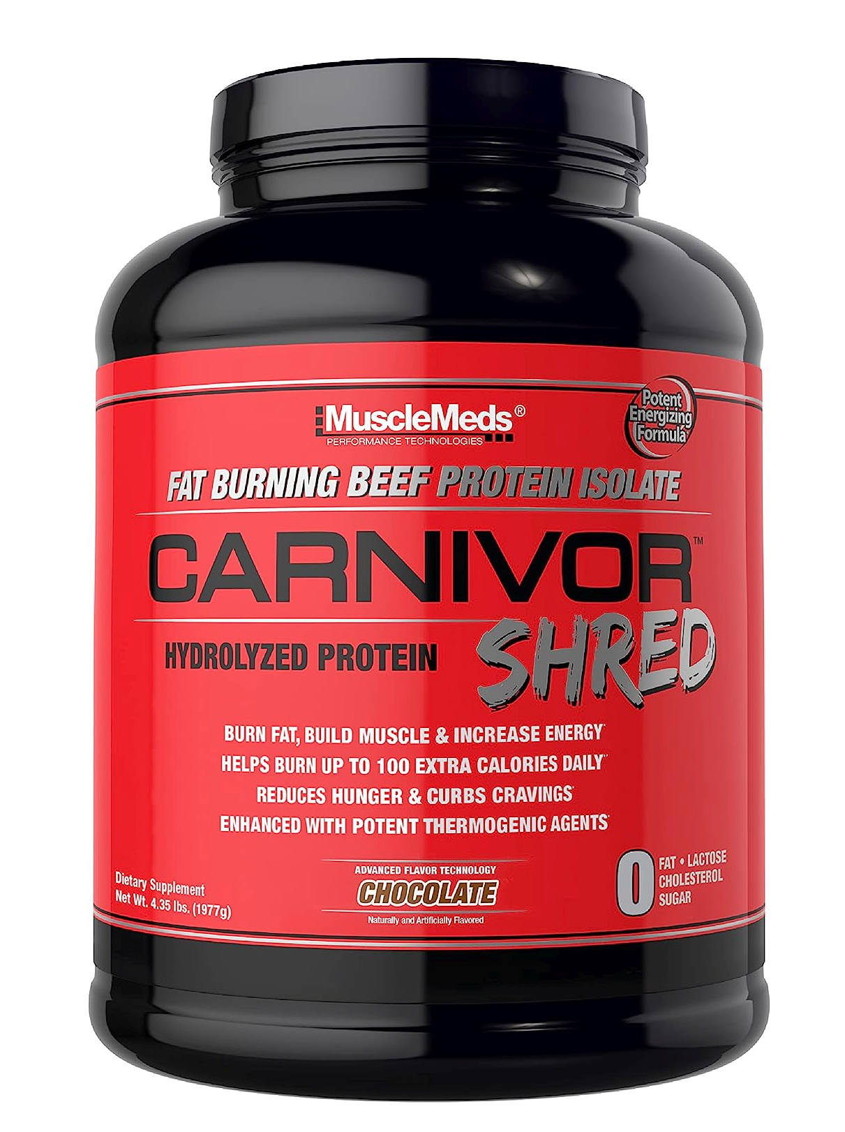 MuscleMeds Carnivor Shred Chocolate - 4.56 Lb