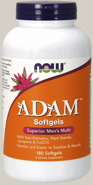 Now Foods ADAM Mens Multi Vitamin Capsules - 180 Softgels