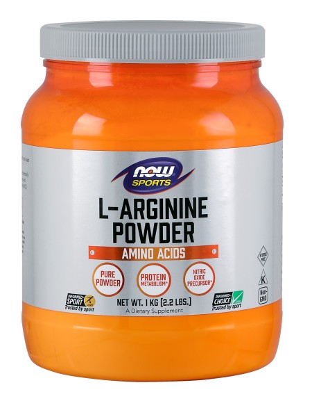 Now Foods Arginine Powder (Pure L-Arginine) - 2.2 Lb (1000 grams)