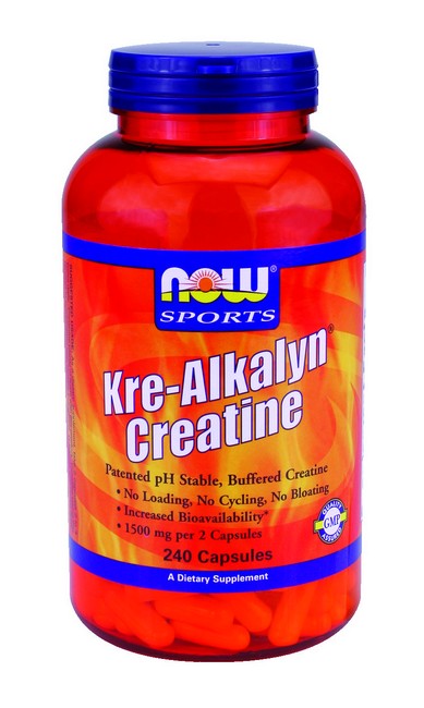 Now Foods Kre-Alkalyn Creatine 750 Mg/Cap - 240 Cap