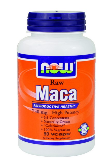 Now Foods Maca Raw 750 Mg - 90 Cap