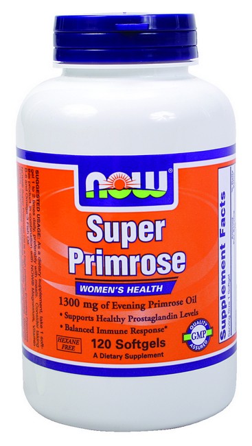 Now Foods Super Primrose 1300 Mg - 120 Softgels