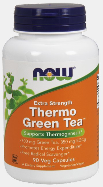 Now Foods Thermo Green Tea Extra Strength - 90 Cap