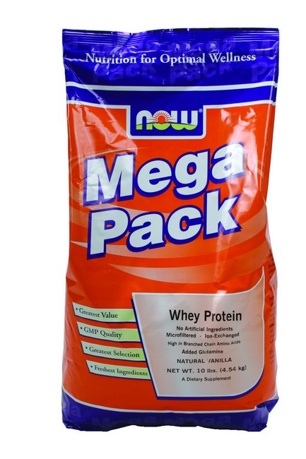 Now Foods Whey Protein Vanilla - 10 Lb