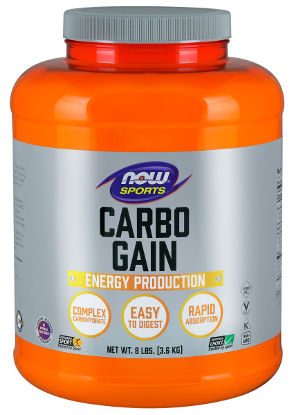 Now Foods Carbo Gain Maltodextrin - Complex Carbohydrate Powder - 8 Lb