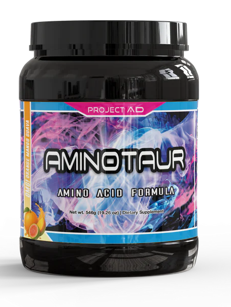 Project AD AminoTaur BCAA+EAA Plus Formula Orange Mango Guava - 30 Servings