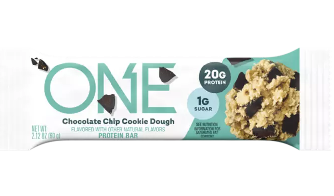 ONE Bar Chocolate Chip Cookie Dough - 12 Bars by ONE Bars