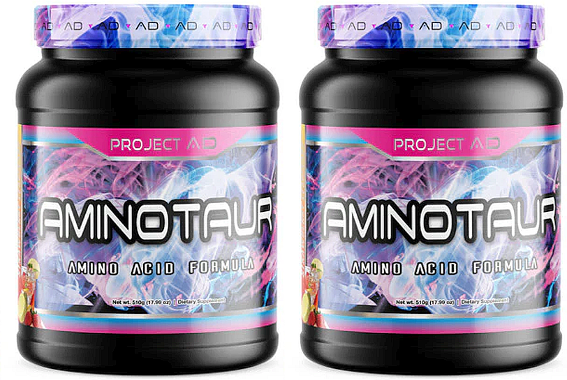 Project AD AminoTaur BCAA+EAA Plus Formula Grape - 2 x 30 Servings TWINPACK