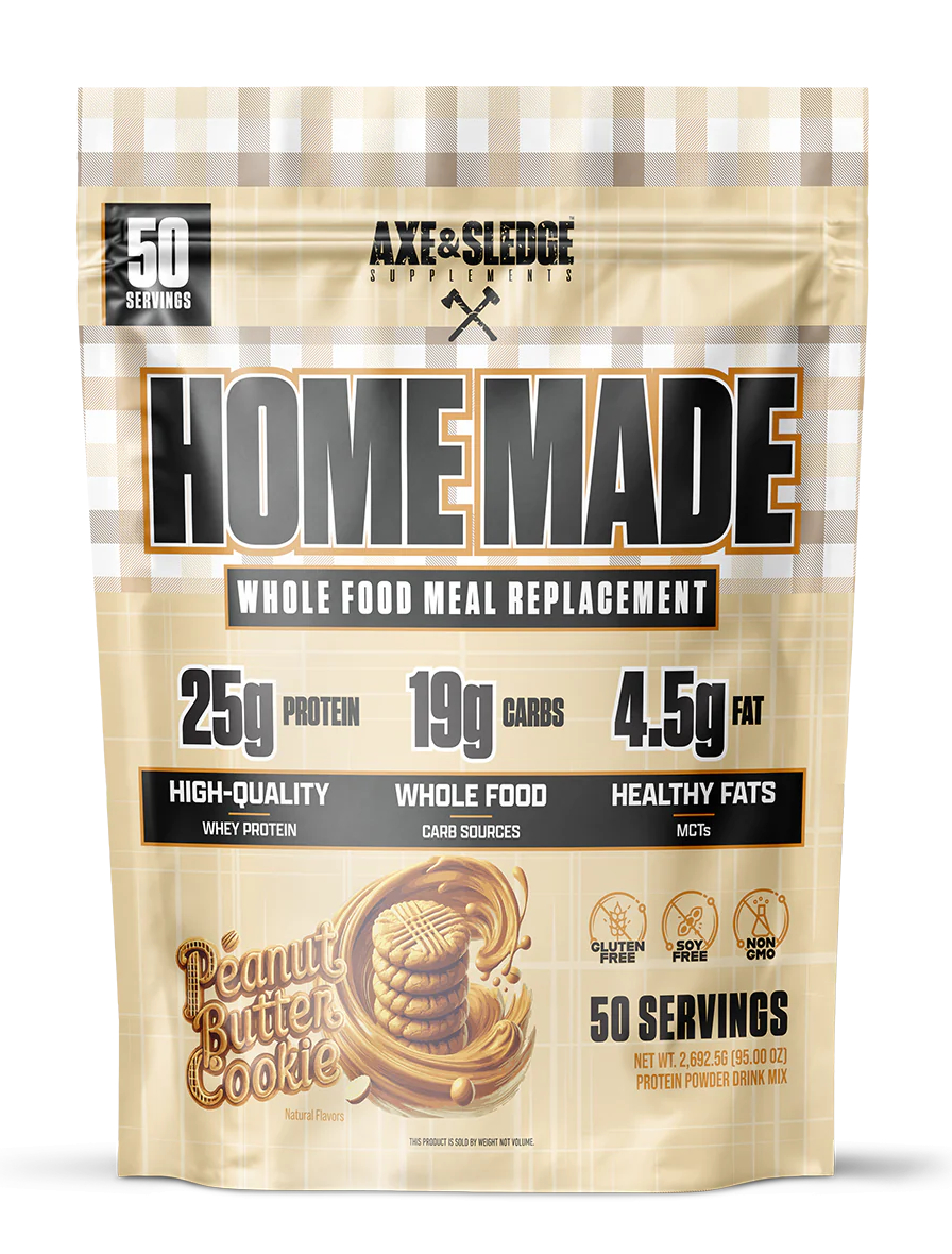Axe & Sledge Home Made Whole Foods Meal Replacement Peanut Butter ...
