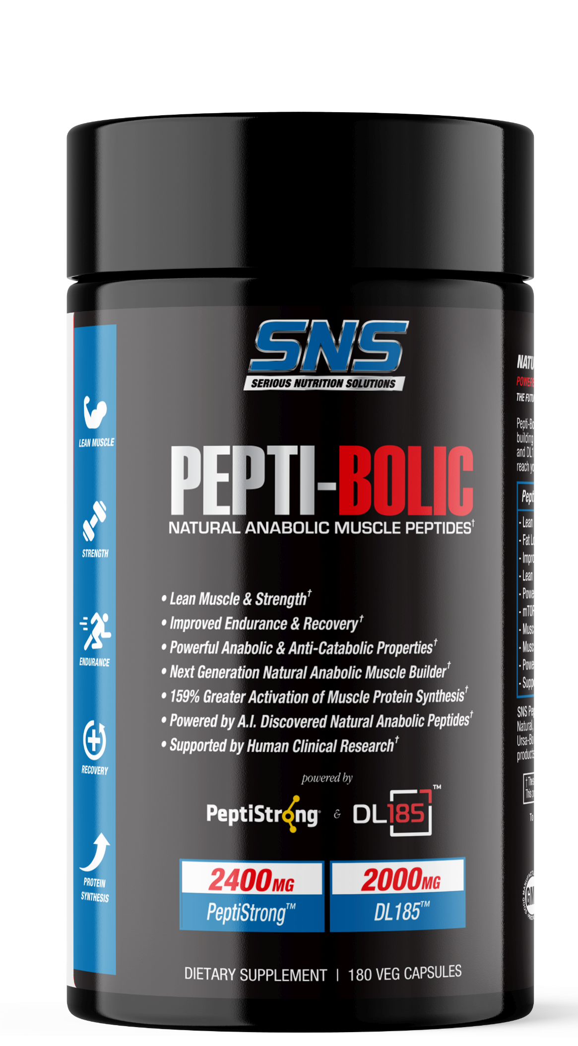 SNS Serious Nutrition Solutions Pepti-Bolic - 180 Capsules