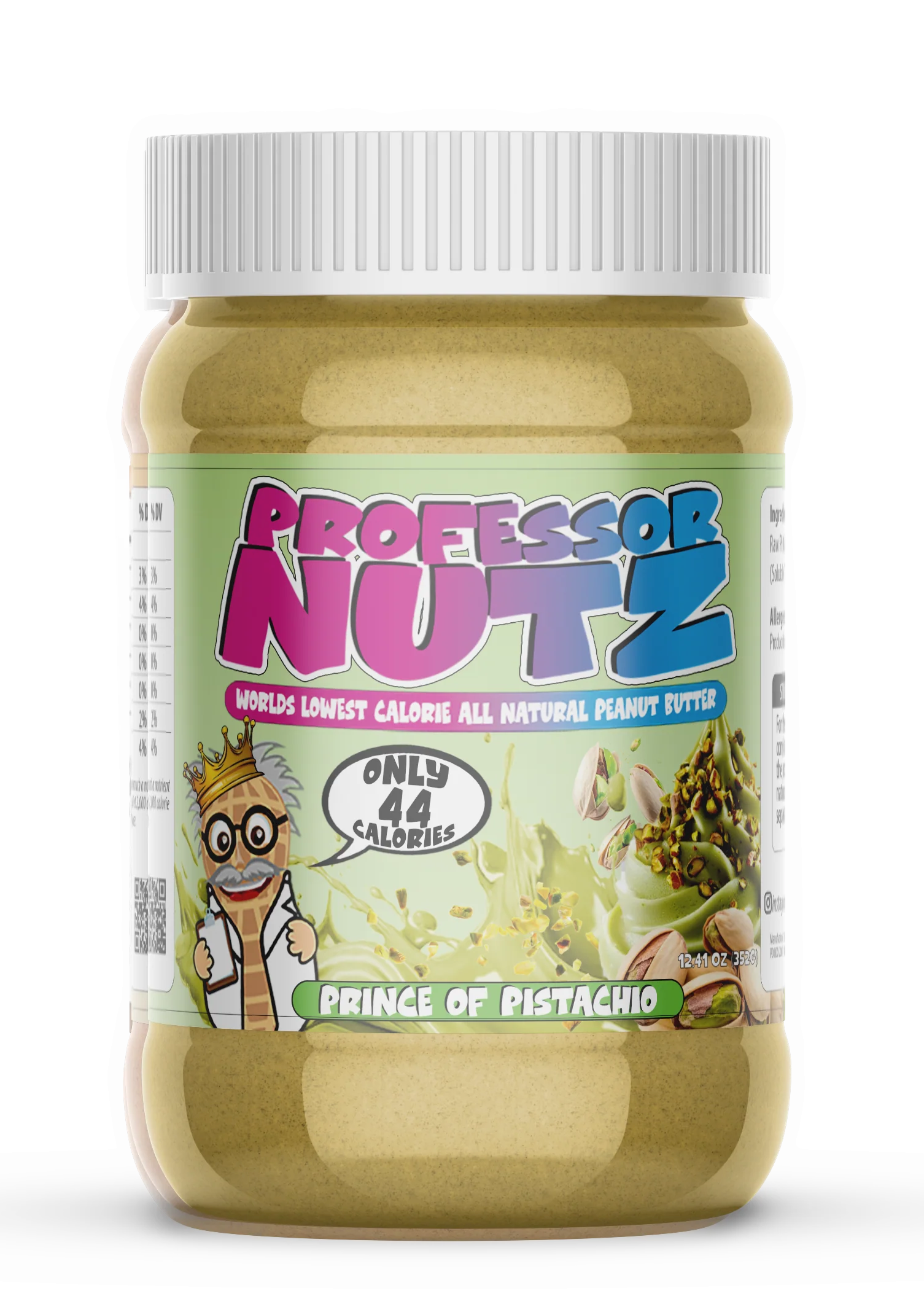 Professor Nutz Peanut Butter Pistachio - 12 Oz