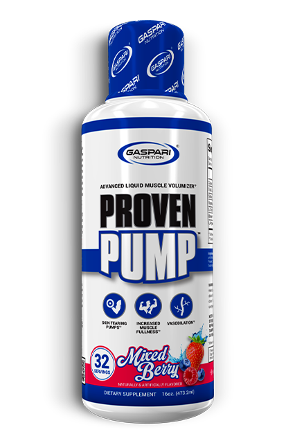 Gaspari Proven Pump Adv Liquid Muscle Volumizer Mixed Berry - 32 ...