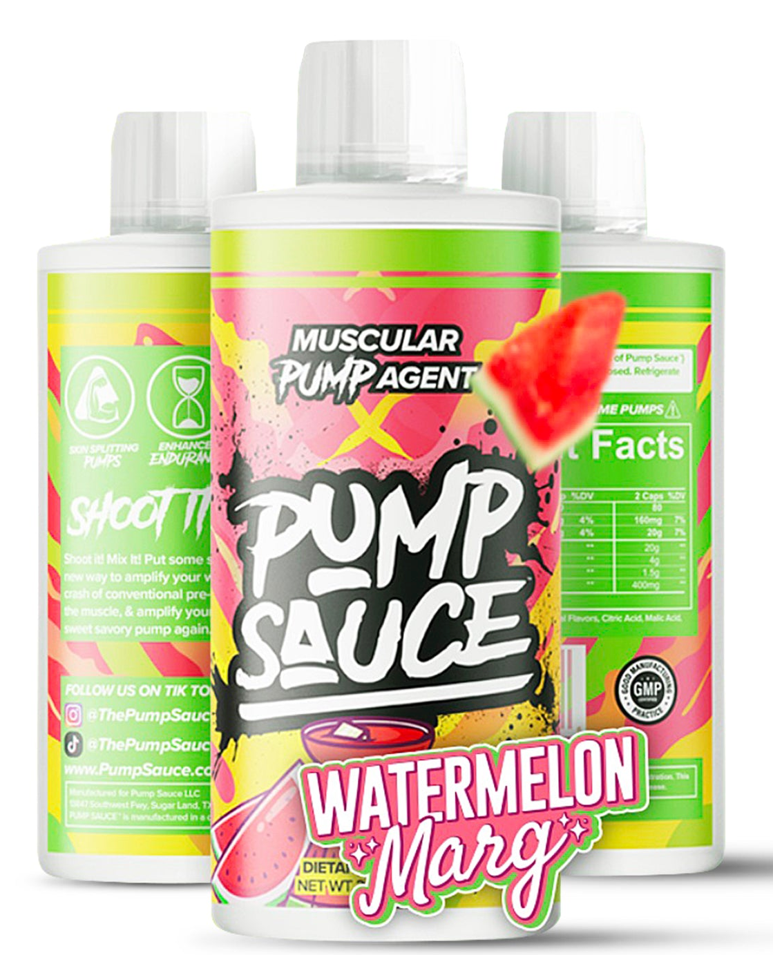 Pump Sauce Liquid Pump Agent Watermelon Margarita - 16/32 Servings