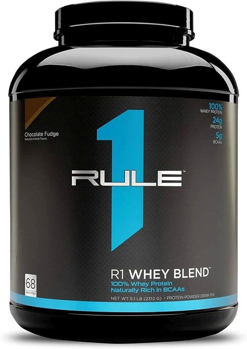 Rule R1 Whey Blend Chocolate Fudge - 66 Servings by Rule 1