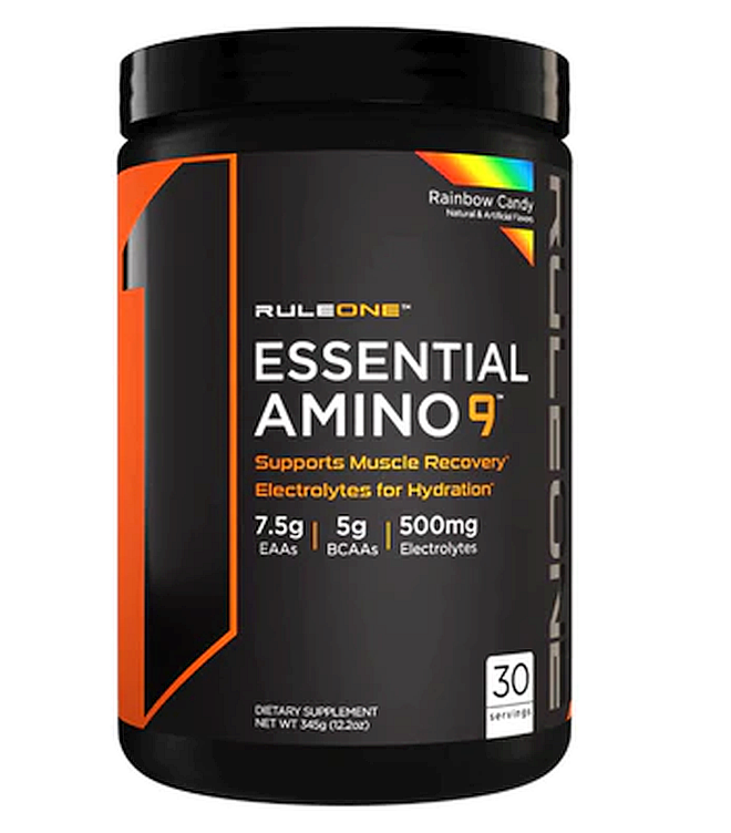 Rule 1 R1 Essential Amino 9 EAA's Blue Razz Lemonade - 30 Servings
