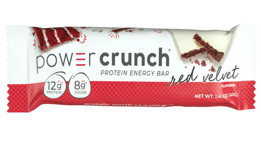 Power Crunch Bar Red Velvet - 12 Bars by Power Crunch Bars