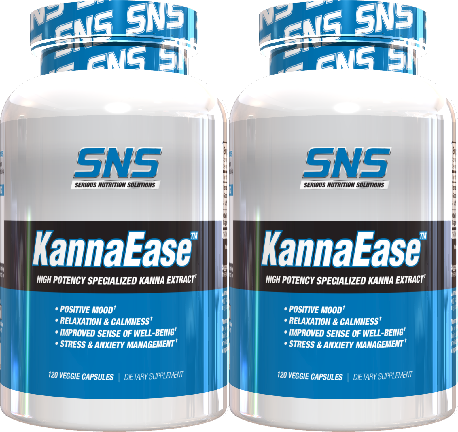 SNS Serious Nutrition Solutions KannaEase 50 Mg - 2 x 120 Capsule ...